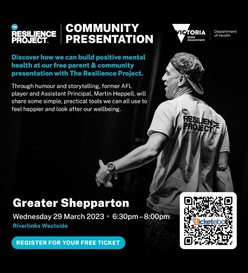 The Resilience Project presents Discovering Resilience with Martin ...