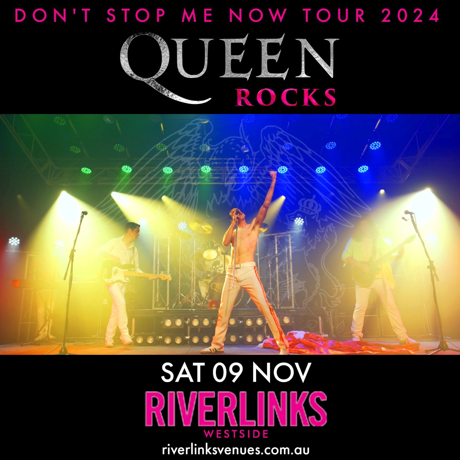 CVB Productions presents Queen Rocks -- The Definitive Tribute - Riverlinks