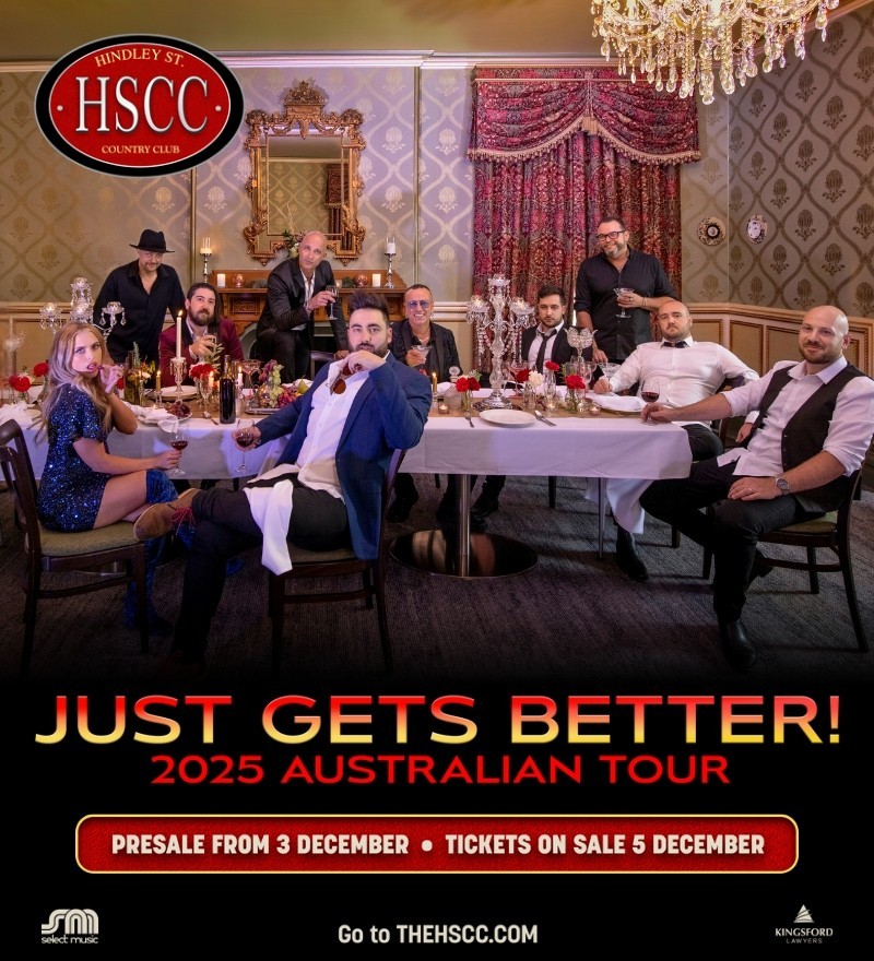 HSCC presents THE HINDLEY STREET COUNTRY CLUB - JUST GET'S BETTER ...